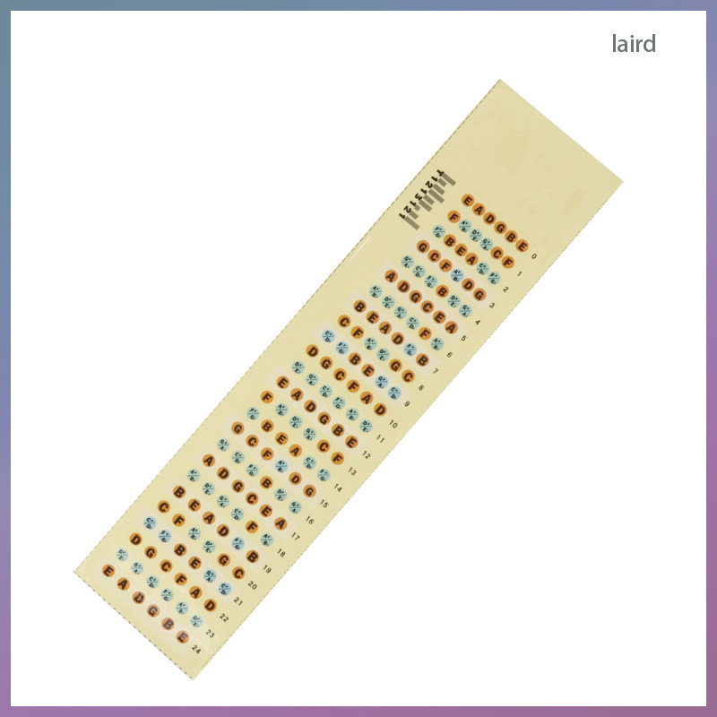 Sticker Guitar Stickers Fretboard Decals Chord Scale laird | Shopee ...