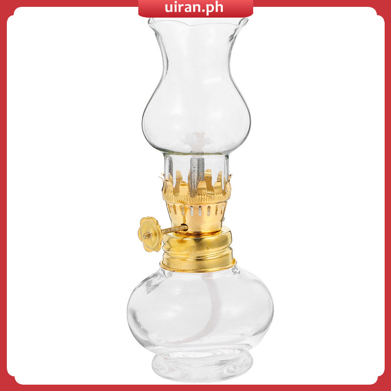 Gasoline Lamp Glass Oil Retro Kerosene Vintage Lantern Antique uiran ...