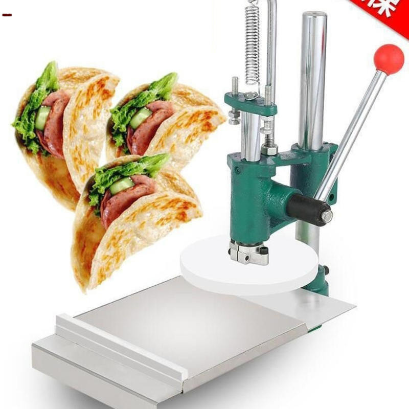Manual pancake press pizza circular manual pneumatic commercial ...
