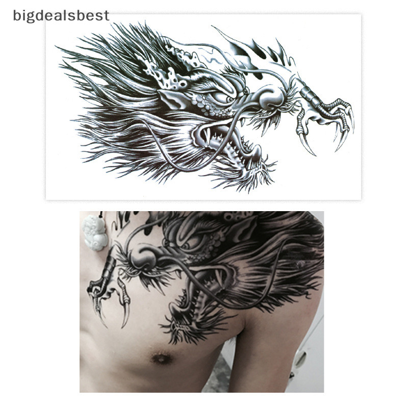 BDB Temporary Tattoo Stickers Waterproof Body Shoulder Chest Arm Art ...