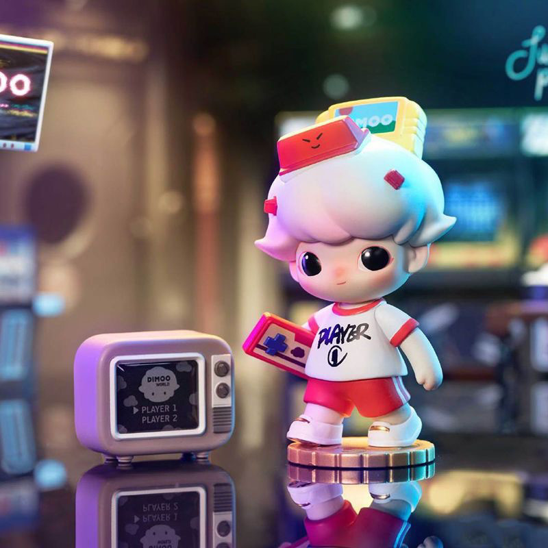 Genuine Dimoo Time Roaming Series Blind Box PopMart Pop Mart Gift Trend ...