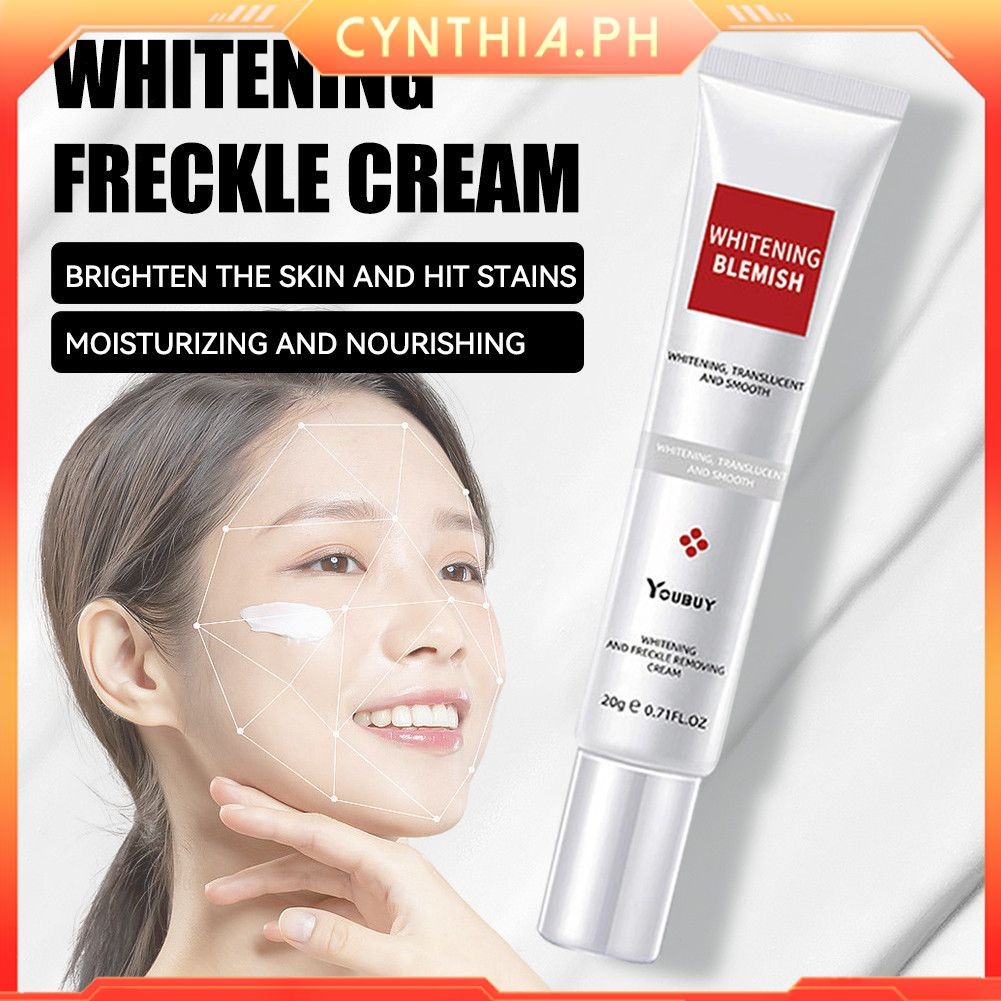 Youbuy Whitening Freckle Cream Remove Dark Spots Anti Freckle Cream Niacinamide Fade ...