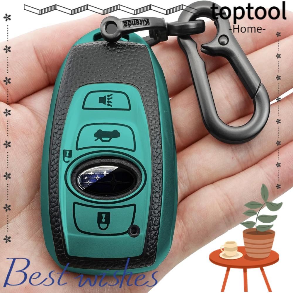 TOPTOOL Key fob Cover for Subaru, Zinc alloy 4Color Car Key Protector ...