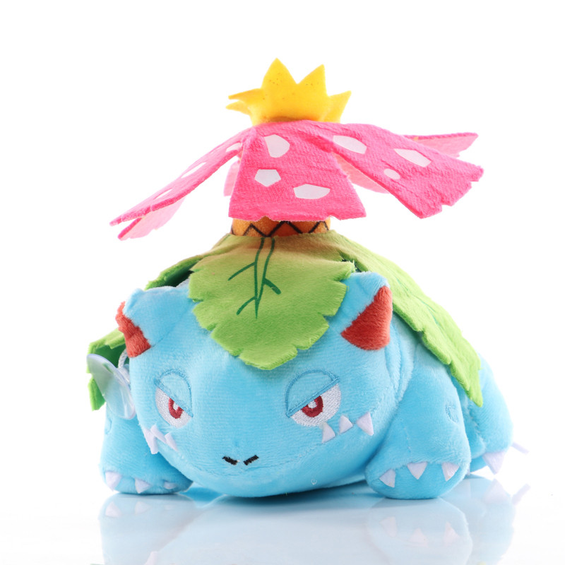 16cm Cute Venusaur Plush Stuffed Toys Pokemon Venusaur Plush Pendant ...