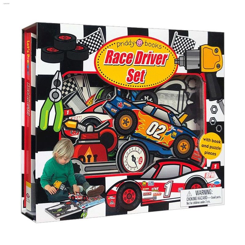 Pabrika☆Little role player racing Let s Pretend Race Driver Set English ...