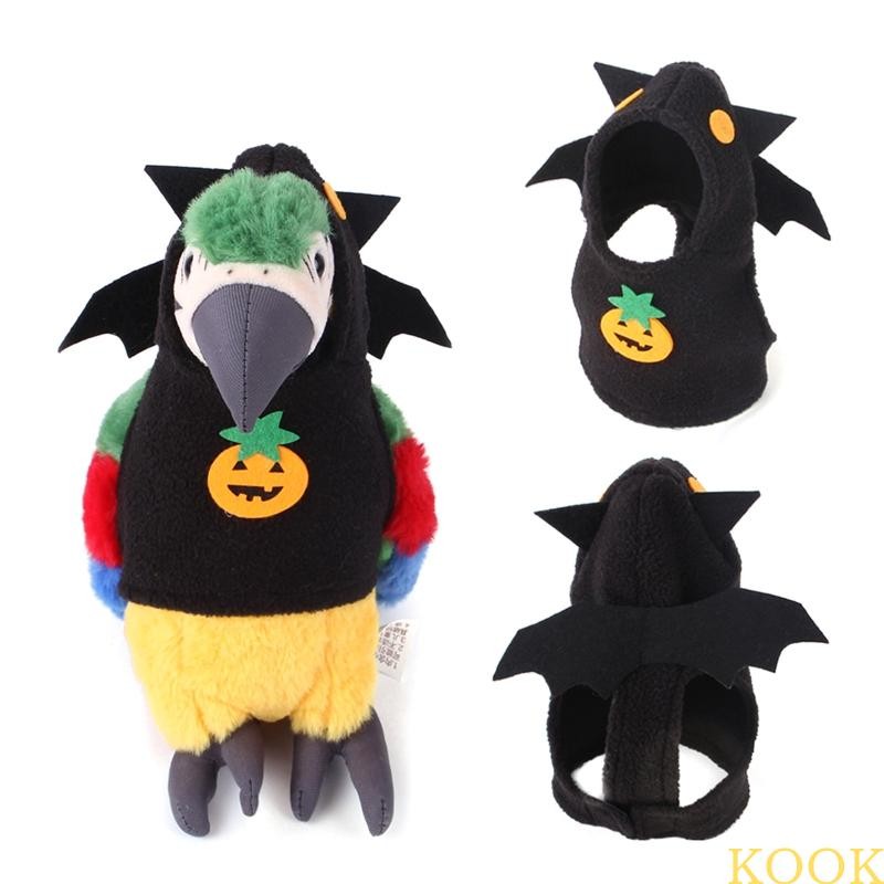 KOOK Parrot Clothes Halloween Clothing Bird Costume for Small and ...