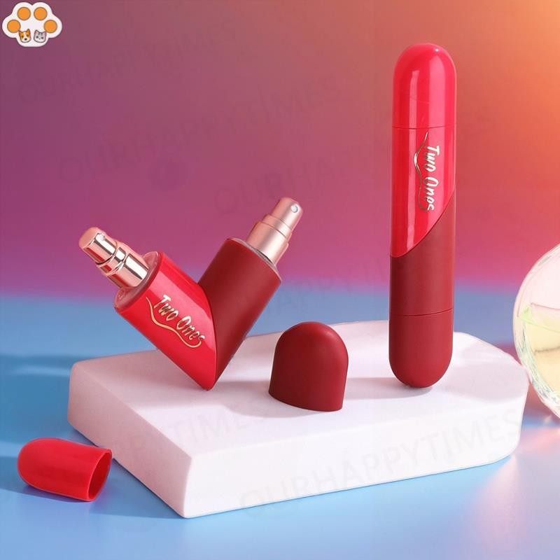 2 In 1 Heart Shaped Refill Bottle Refillable Perfume Refill Bottle ...