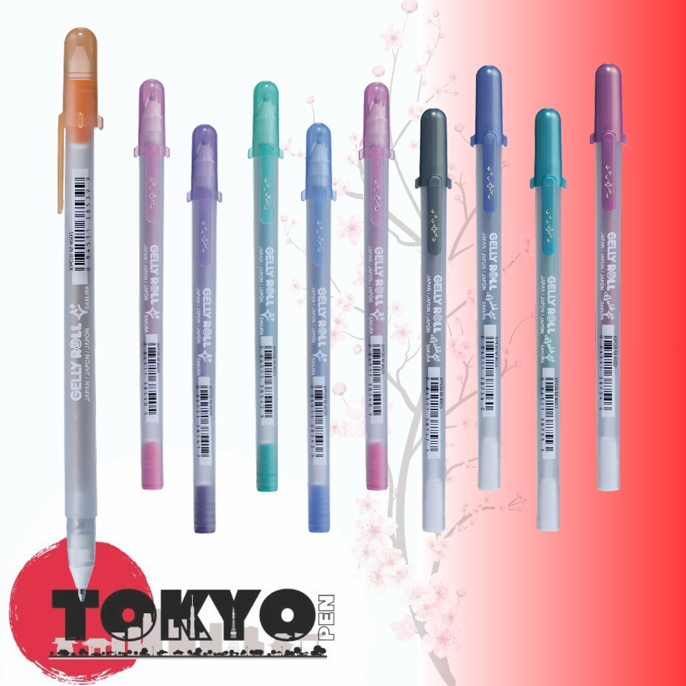 SAKURA Gelly Roll Silver Shadow Gold Shadow | Shopee Philippines