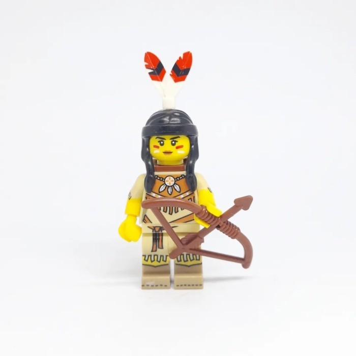 Toy Lego Figure Indian Tribal Woman Ori Lego Minifigure Brick Toys ...