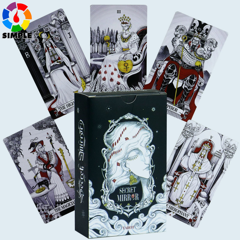 Secret Mirror Tarot Feminine Art Tarot In Rich Symbolism with ...