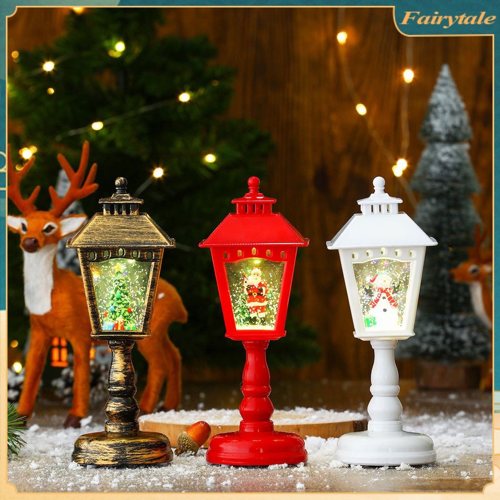 Christmas Decorations Lamp Santa Creative Ornaments Table Lamps ...