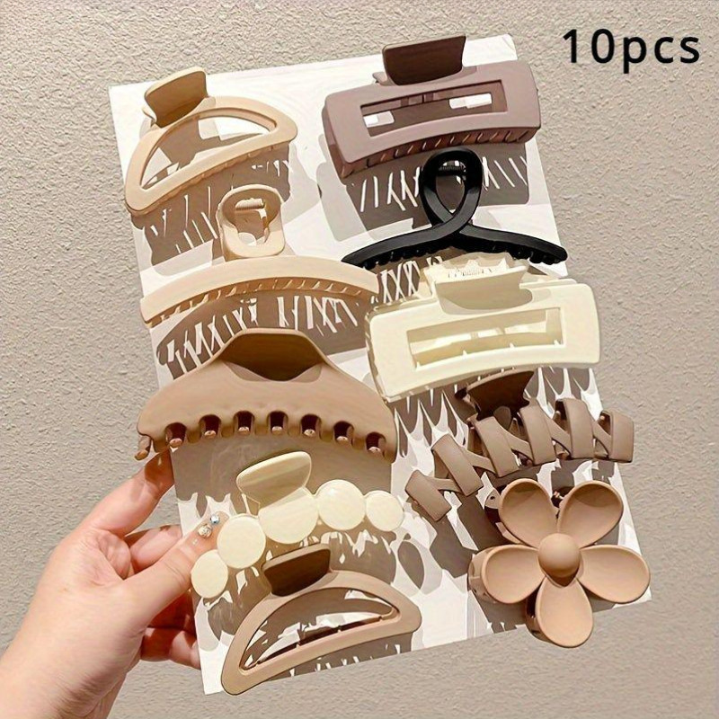 Fashion Large Hair Clip Simple Hair Clamp | Shopee Philippines