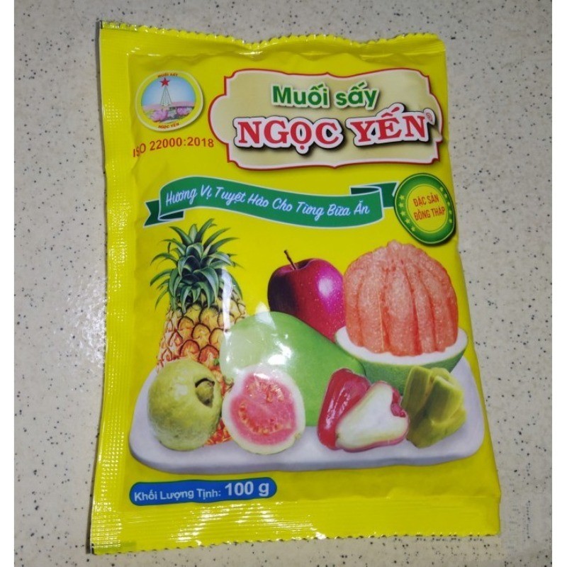 XUPAI-NGOC YEN muoi say shipping package, 100g fruit salt, Vietnamese ...