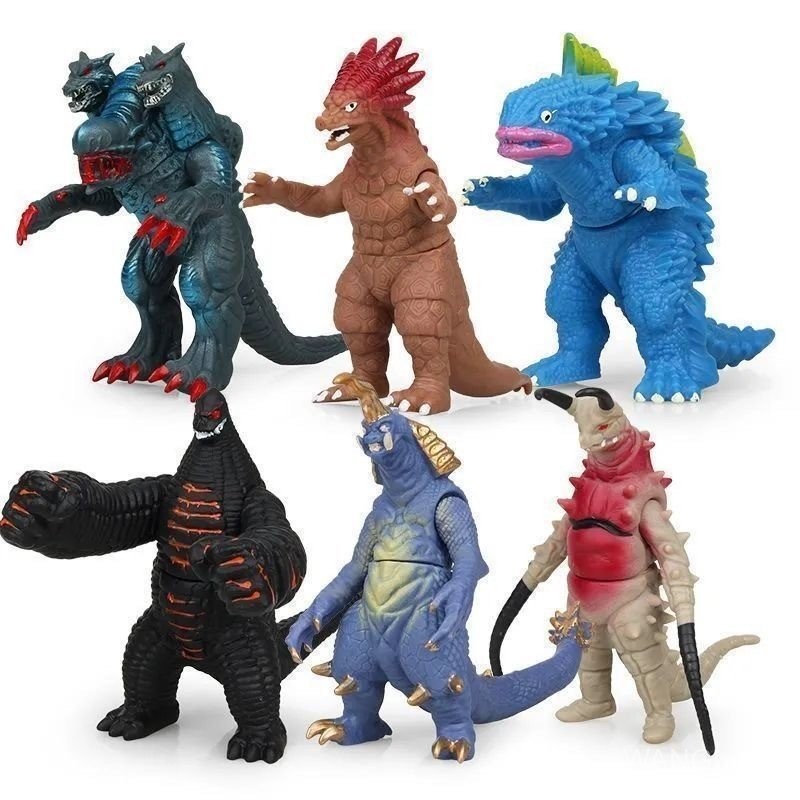New Godzilla Soft Rubber Ultraman Monster Toys King Kong Kong Flash ...
