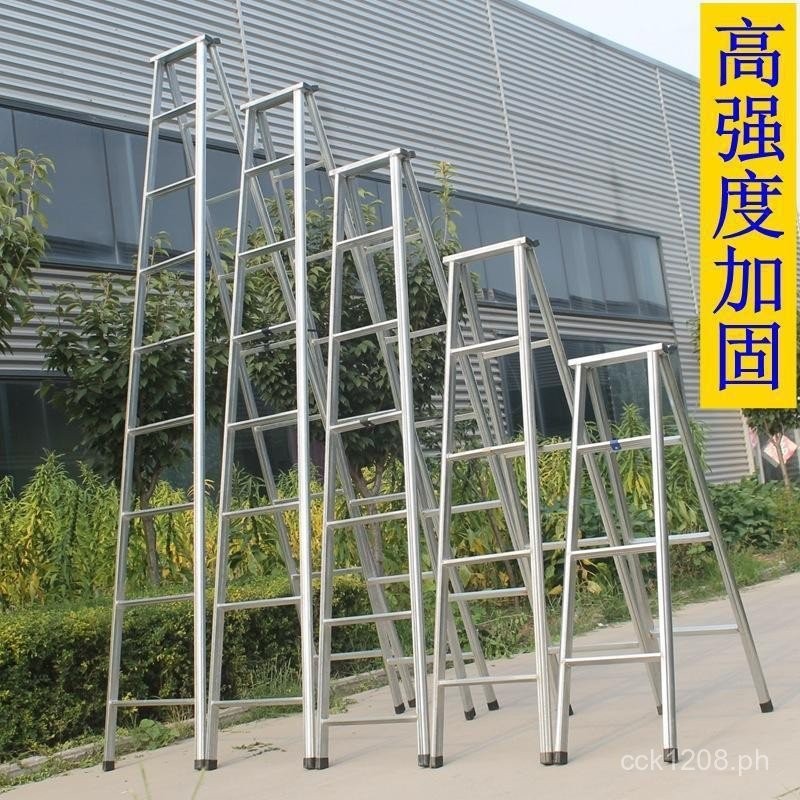 Portable Ladder2Thickened Iron Pipe Escalator Ladder Anti-Slip ...