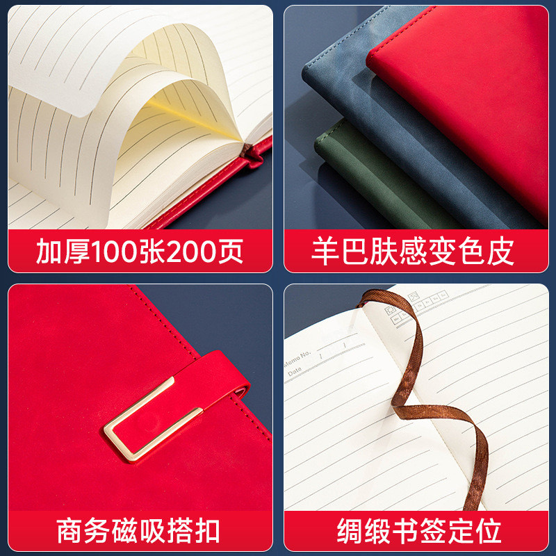 A Business Notebook Office Gift Box Set Customized A Buckle Notebook B ...