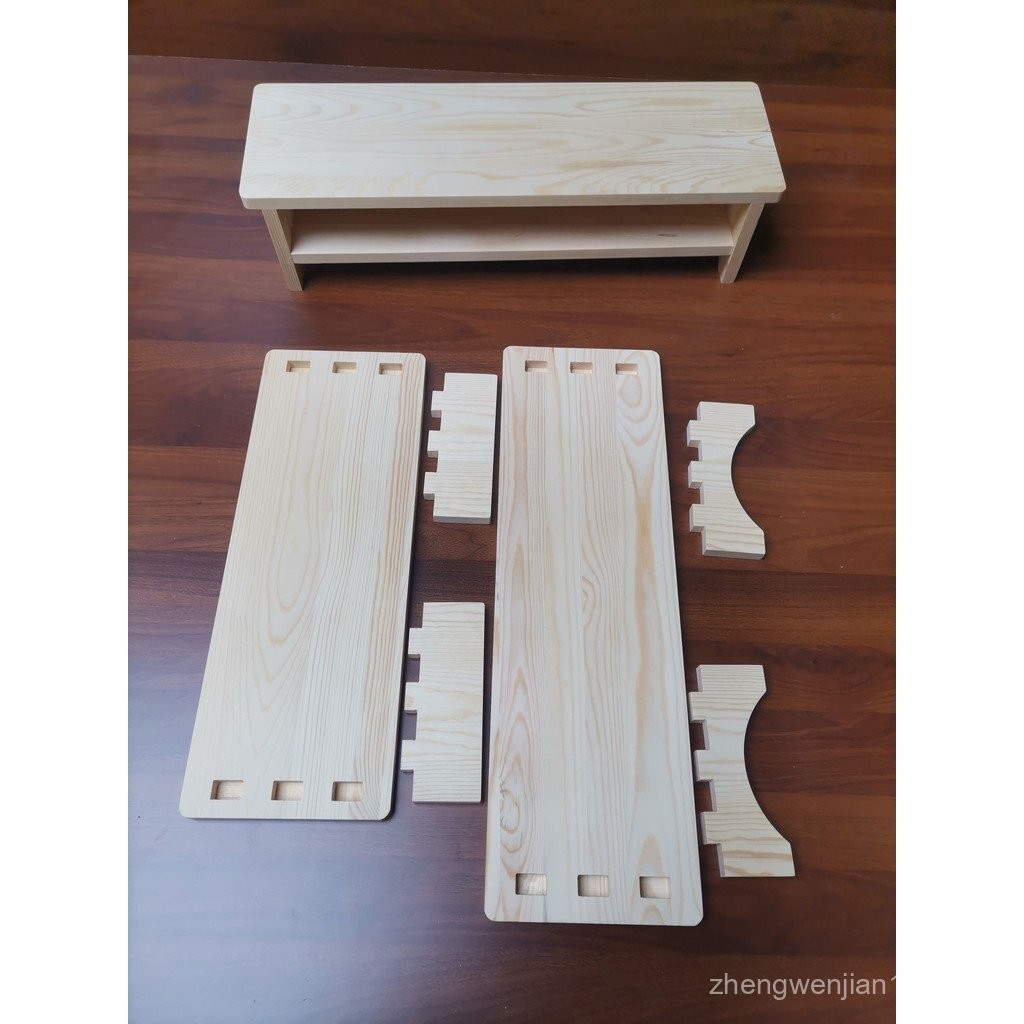 Desktop Computer Monitor Stand Riser Bracket Heightening Rack Solid ...