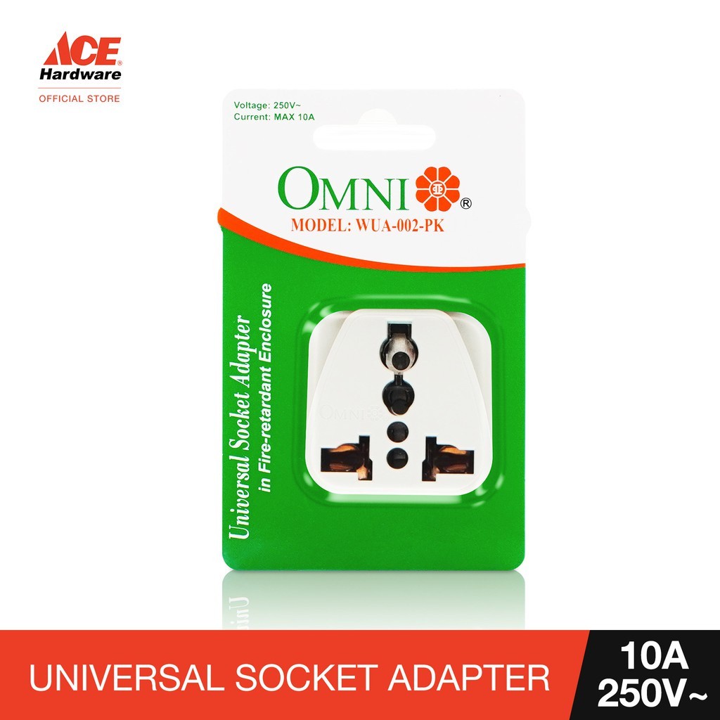 OMNI Universal Adapter (WUA-002) | Shopee Philippines