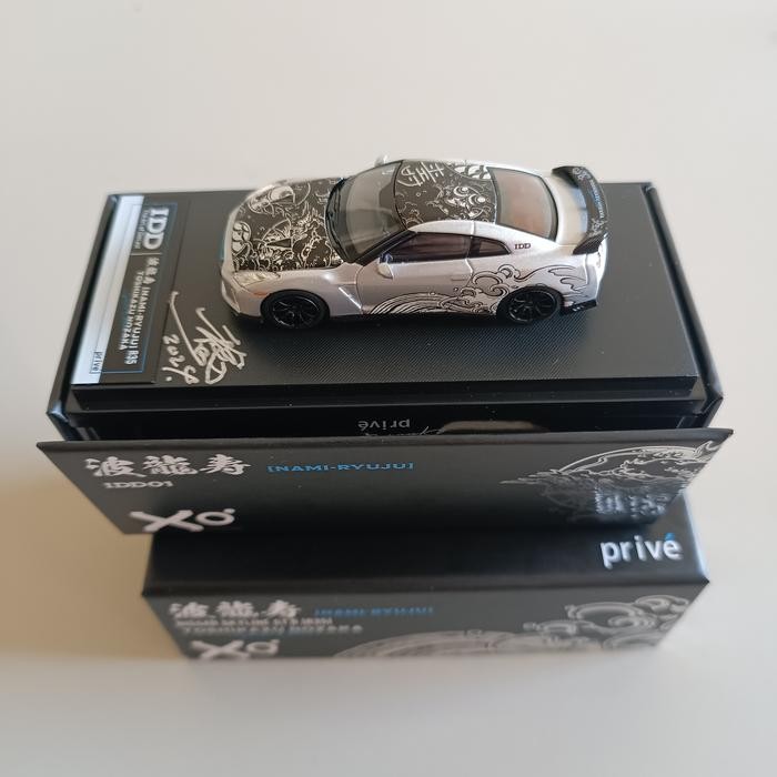 [SIGNED] IDD x IDI - Nissan Skyline GTR R35 (Nami Ryuju) Privé Silver ...