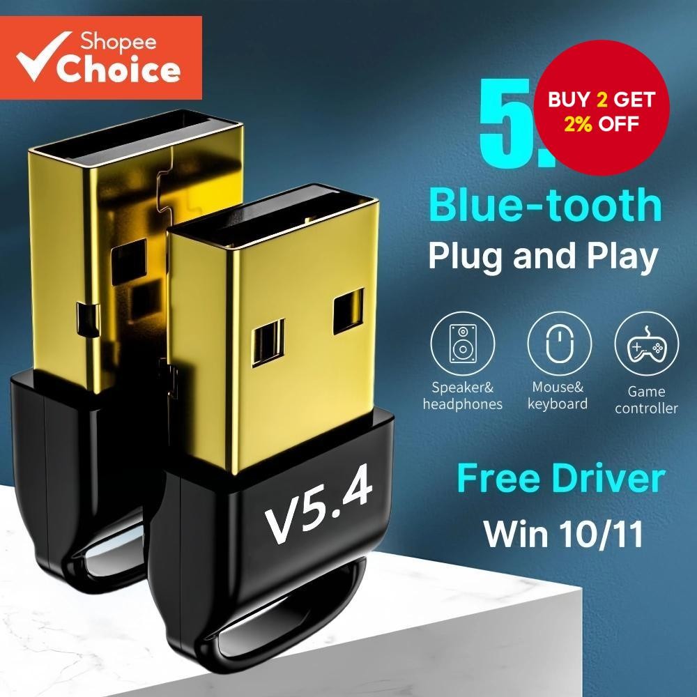 USB Bluetooth Dongle Adapter Wireless Driver Free For PC Card Receiver ...
