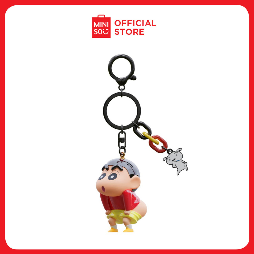 MINISO Crayon Shinchan Collection Hip Wiggle Keychain | Shopee Philippines