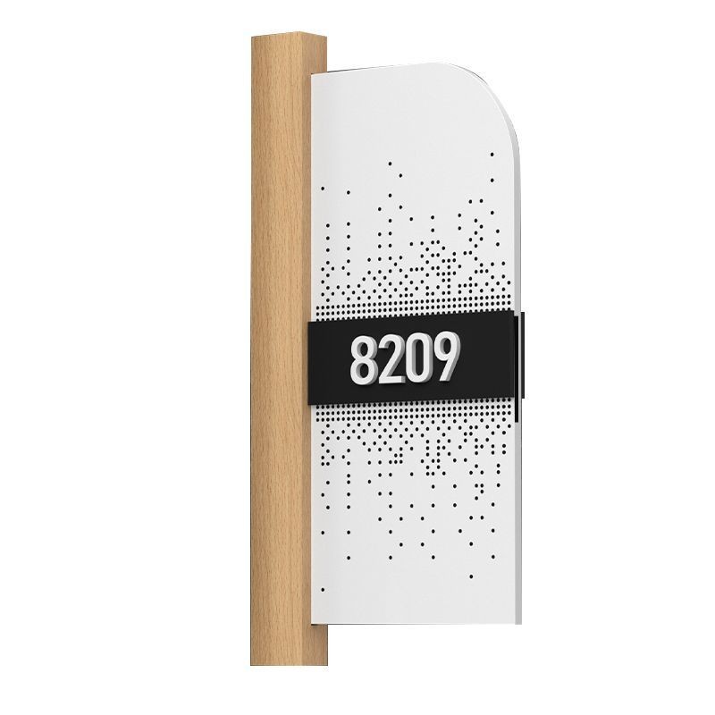 Digital House Number Plate Number Plate Customized Waterproof ...