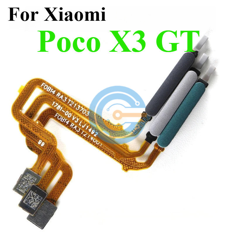 Finger print Fingerprint sensor For Xiaomi poco X3 GT power button flex ...