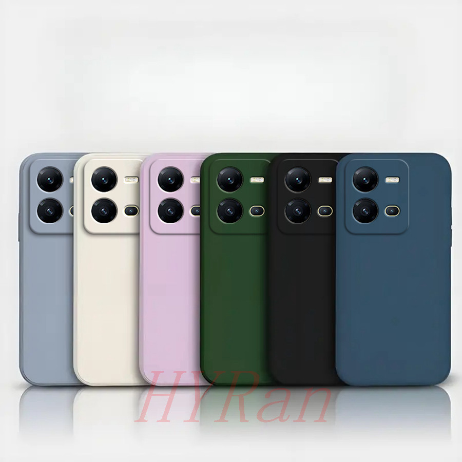 Vivo V25E V25 5G solid color silicone phone case YT | Shopee Philippines