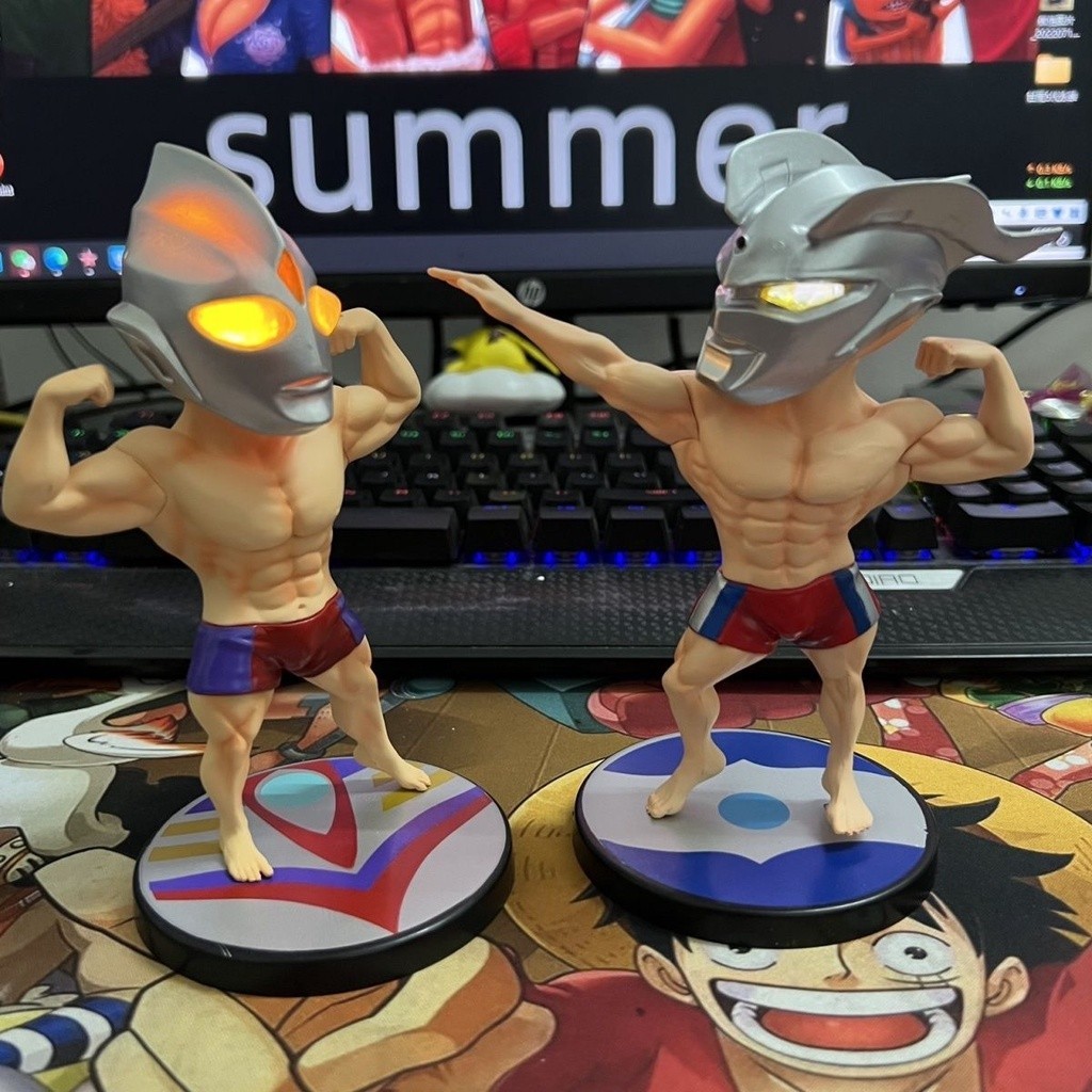 GK Ultraman Funny Model Muscle Diga Zero (LED ver.) Muscle First Bomb ...
