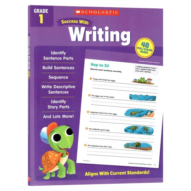 Learning Music Success Series First Grade Writing Workbook English ...