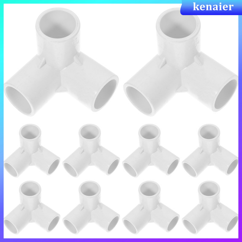10 Pcs Water Pipe Elbow Pvc Connector Fittings for Storage Frame ...