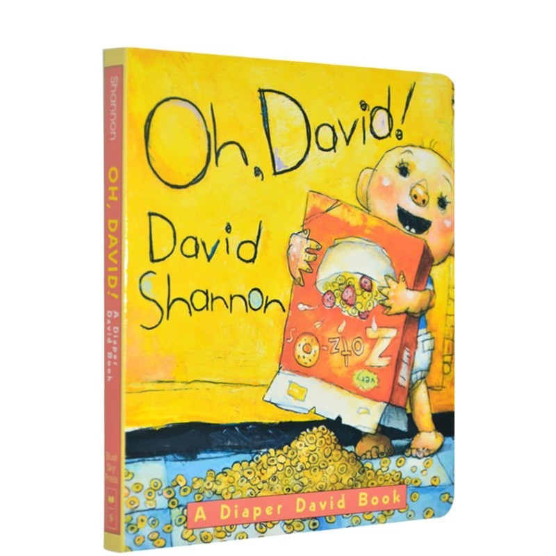 Oh David David David can't board book English original children's ...