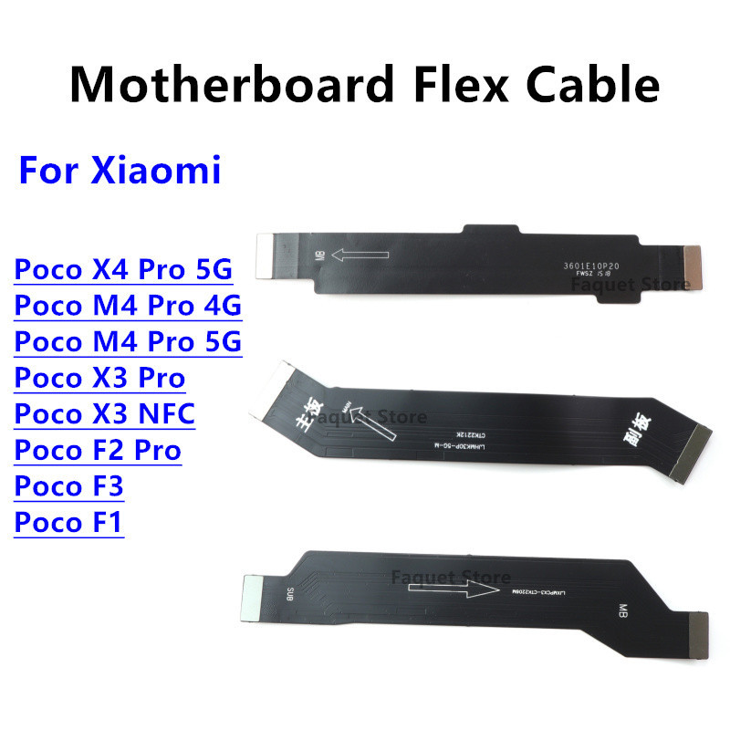 For Xiaomi Poco X3 NFC F3 F1 F2 X4 M4 Pro 4G 5G Main Motherboard ...