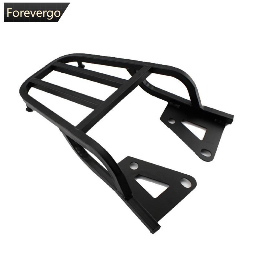 FOREVERGO Motorcycle Rear Luggage Rack Ride Carrier Holder Shelf ...
