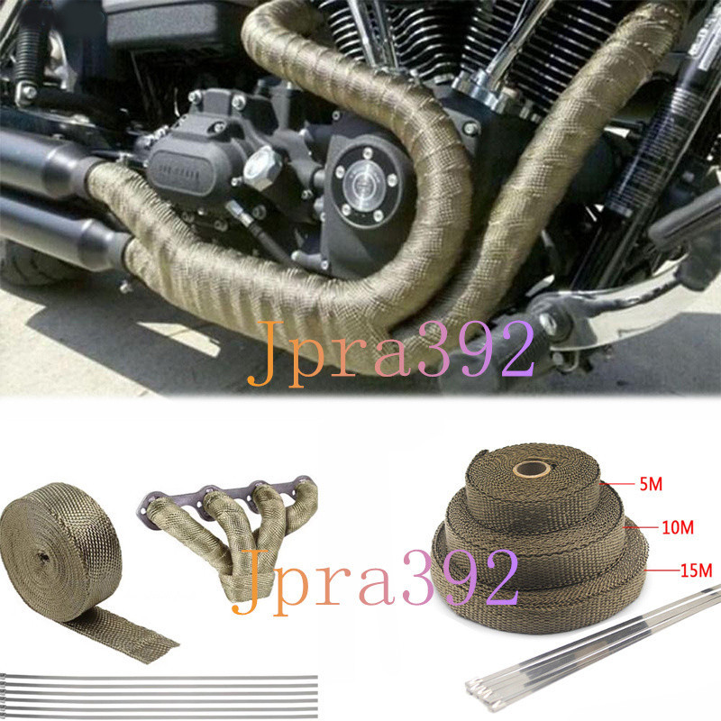 Motorcycle exhaust pipe heat insulation tape, thermal protection, high ...