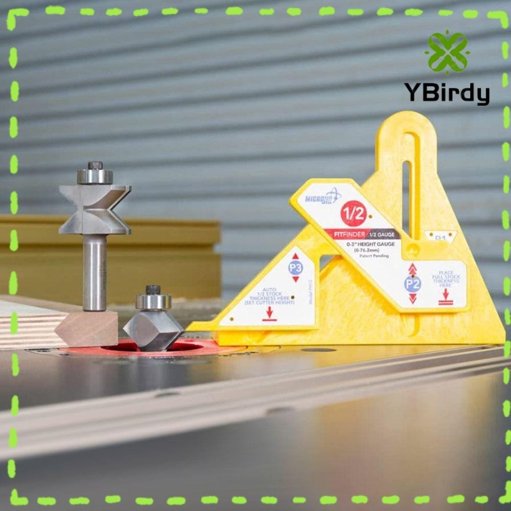 YRBWDYZDH Wood Cutting, Marking Device Wood Board 1/2 Thickness Locator ...