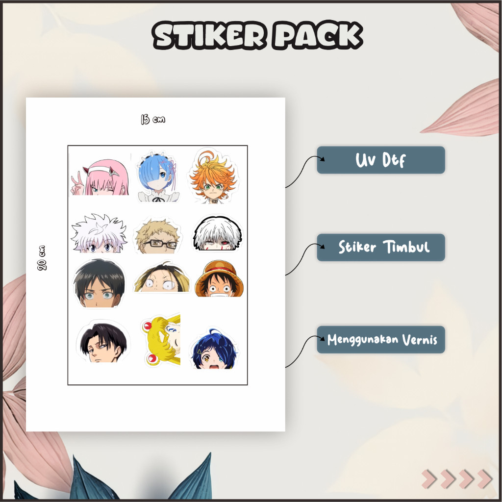 HITAM HIJAU Sticker Embossed UV DTF Paste Laptop Hape Helmet ...