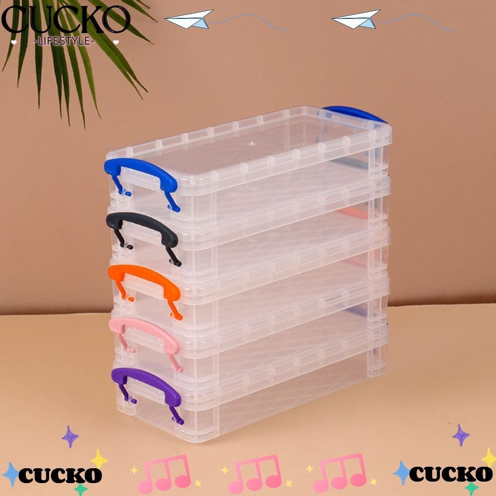 CUCKO Pencil , Transparent Plastic Sketch Art Box, Simple Multi ...