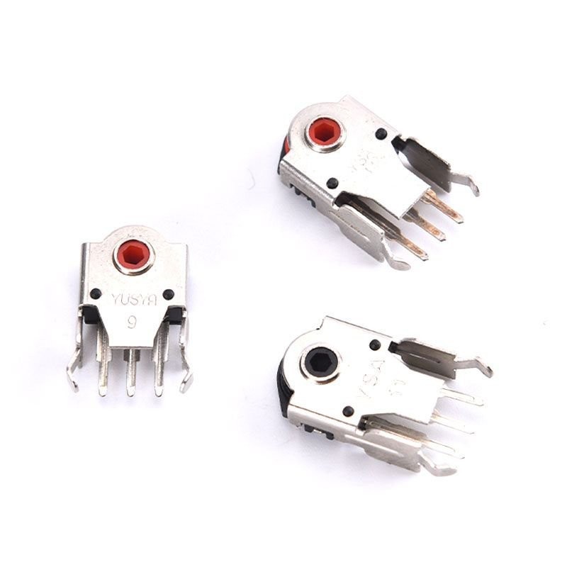 RQ2Pcs Highly Accurate Decoder 9mm/11mm Red Core Rotary Mouse Scroll ...