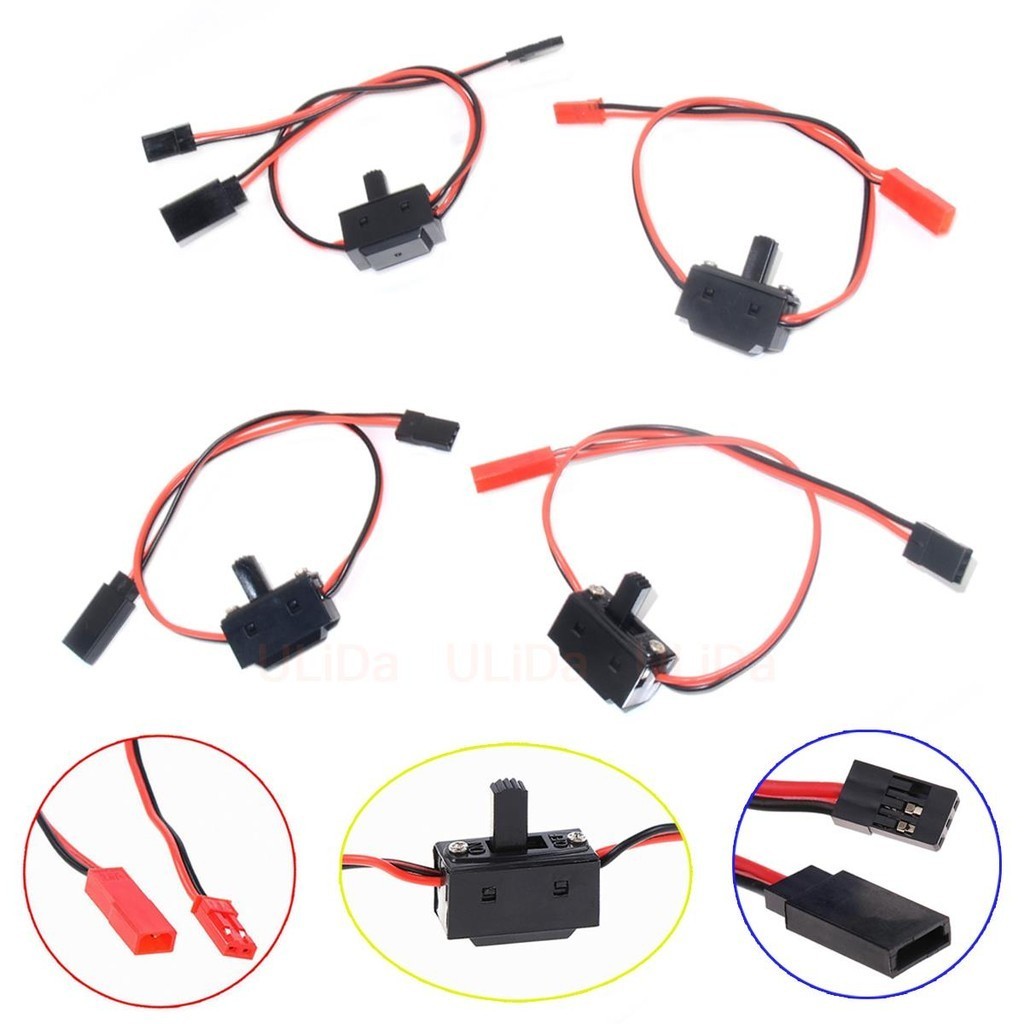 On/Off JR JST Connector Receiver Switch Light Control Power for RC ...