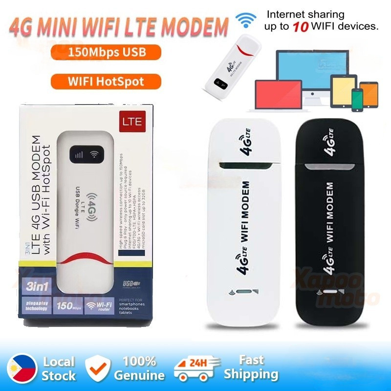 4G Pocket Wifi LTE Unlocked Universal Wireless Small WiFi Modem Router ...