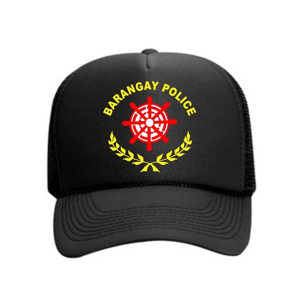 BARANGAY POLICE CAP TRUCKERS CAP NET CAP | Shopee Philippines