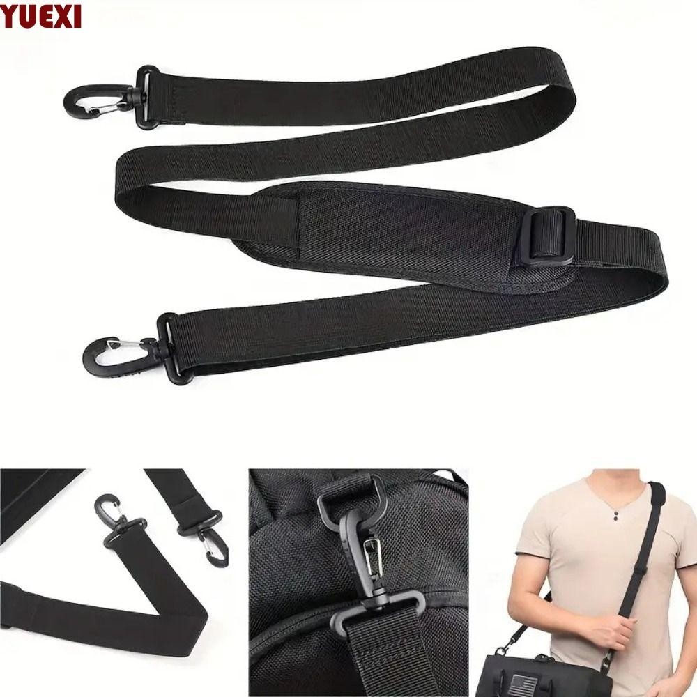 YUEXI Adjustable Shoulder Strap, Solid Color Removable Padded Pad Nylon ...