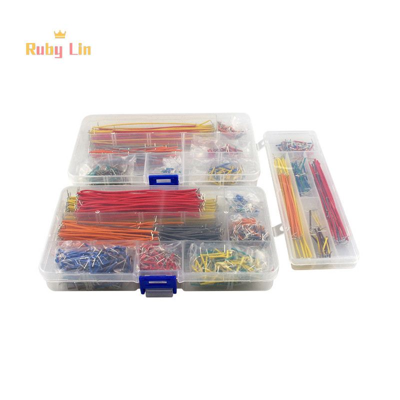 Ruby Lin 140/350/560/Pcs U Shape Solderless Breadboard Jumper Cable ...