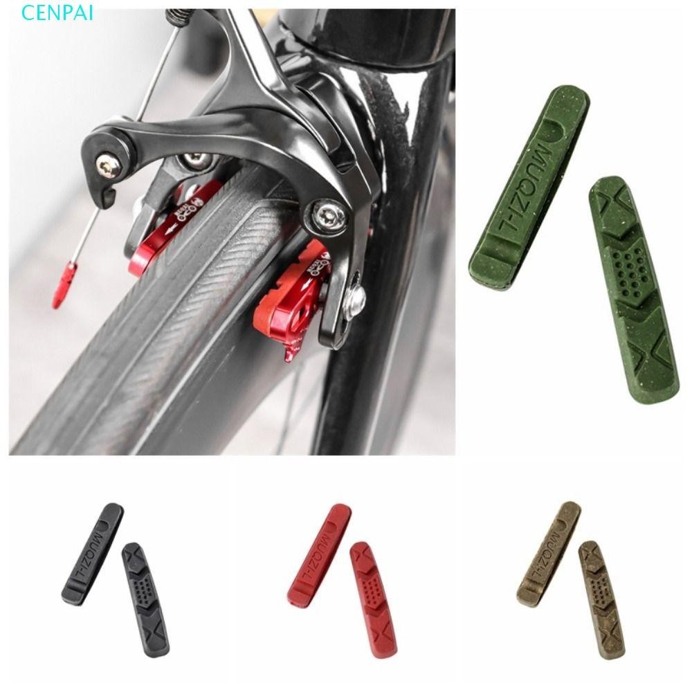 CENPAI 1 Pair Bicycle V-brake Pads, Rubber Caliper Brake Pads Bicycle ...