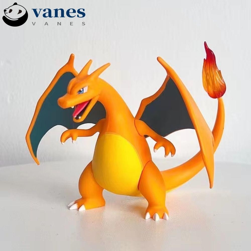 VANES Charizard Figure, Model Toy Pvc Doll Shiny Mega Charizard ...