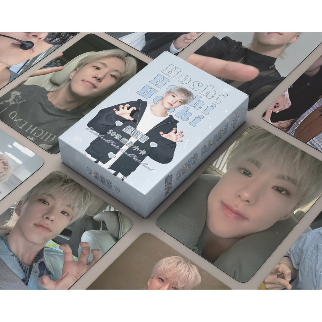 10-124pcs SEVENTEEN Holographic Laser LOMO Cards 17 IS RIGHT HERE Joshua S.Coups Hoshi Mingyu ...