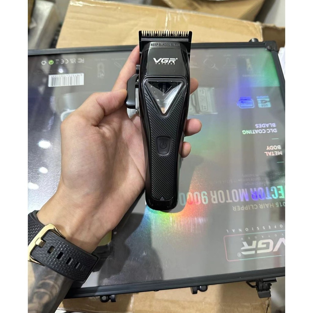 VGR015 Hair clipper Professional Salon Men's hair clipper set with ...