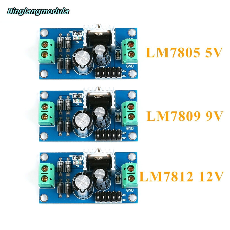 LM7805 LM7809 LM7812 DC/AC Three Terminal Voltage Regulator Power ...