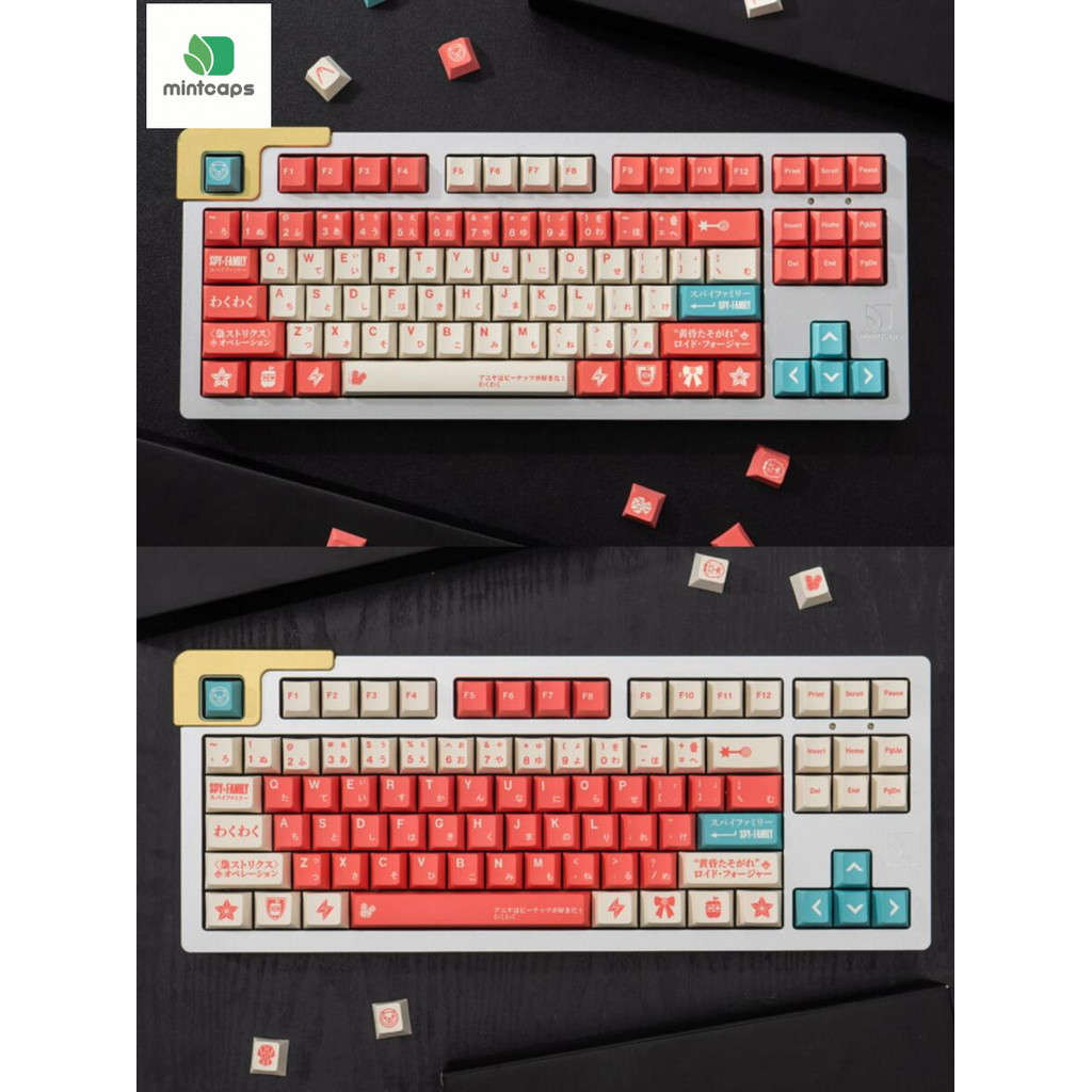 Mintcaps SPY×FAMILY Anya Forger Keycaps PBT cherry Profile Japanese ...